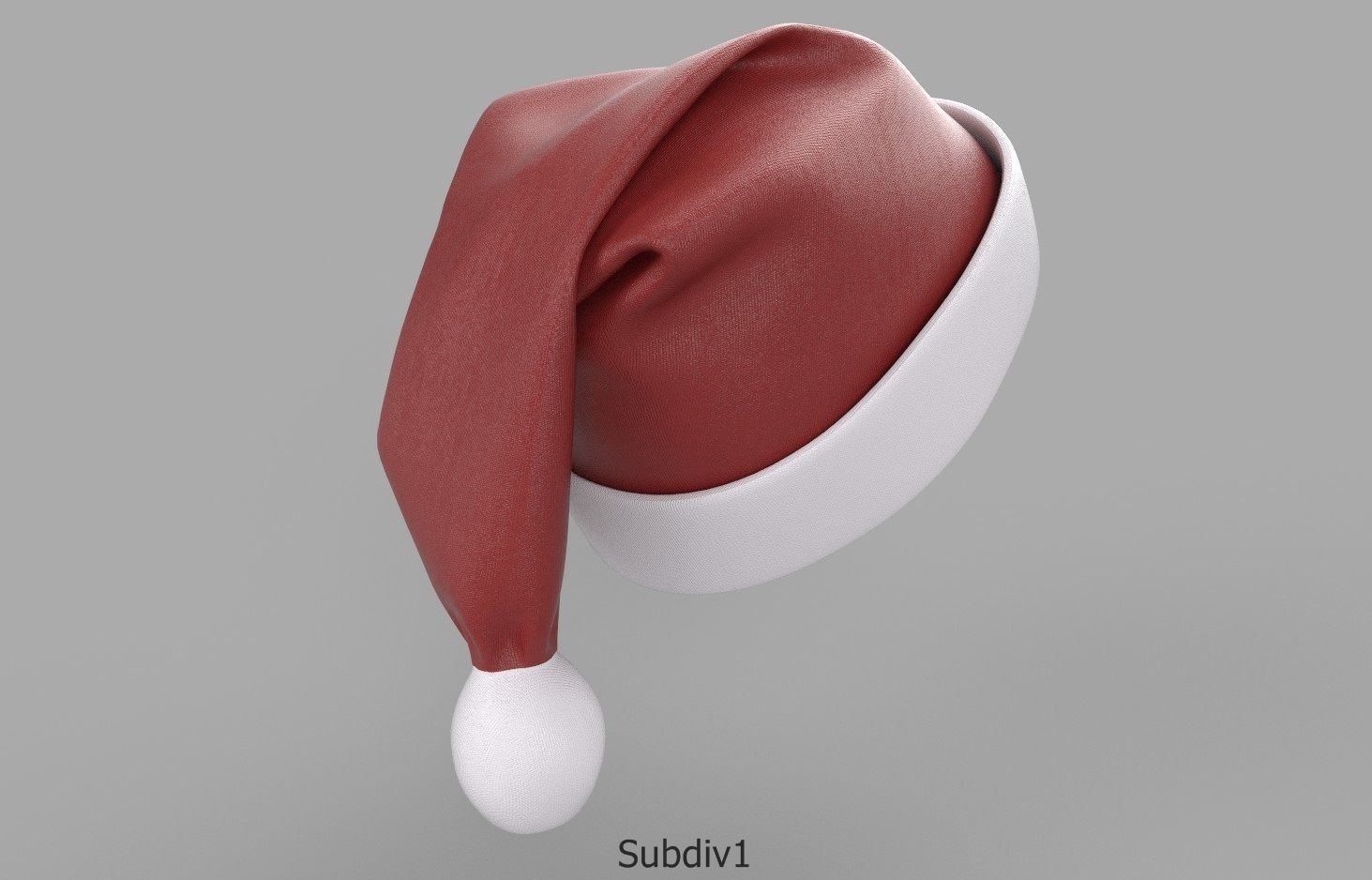 3D model Santa Hat M01 VR / AR / low-poly | CGTrader