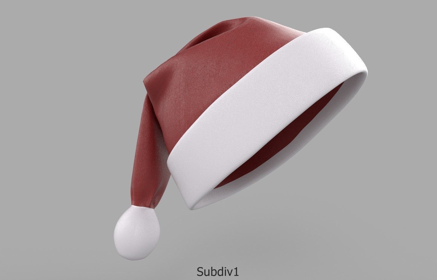 3D model Santa Hat M01 VR / AR / low-poly | CGTrader