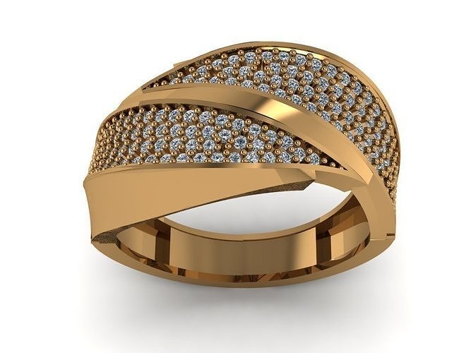 light gram ring-13 3D model 3D printable | CGTrader