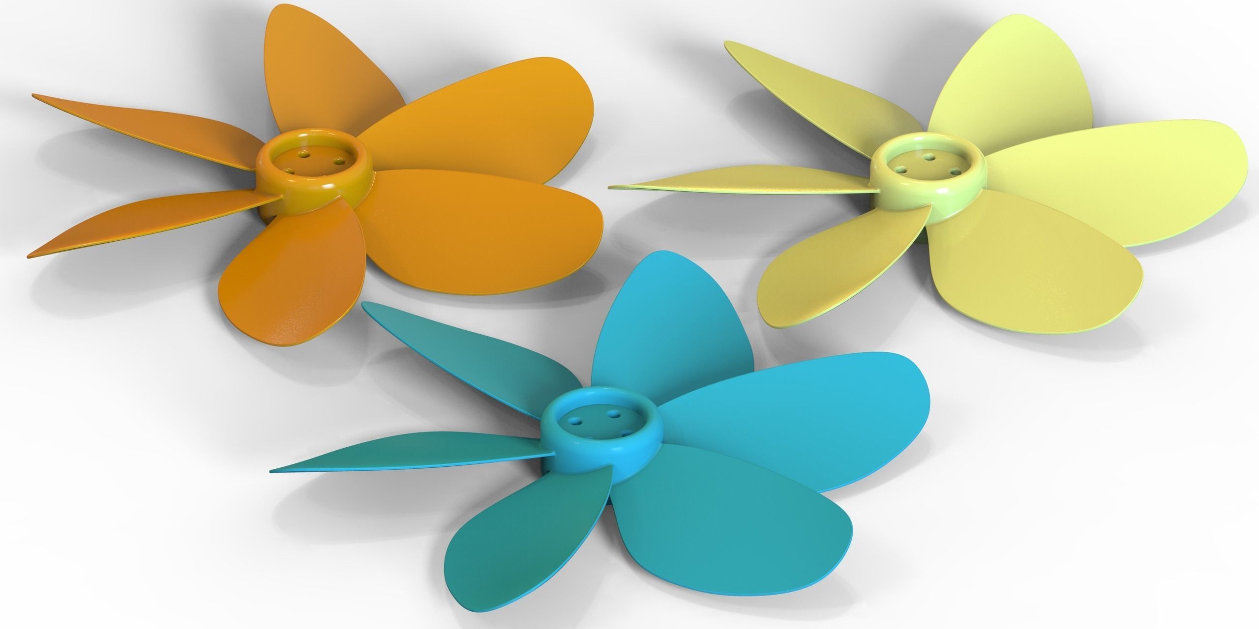 ventilation blade 3D model 3D printable | CGTrader