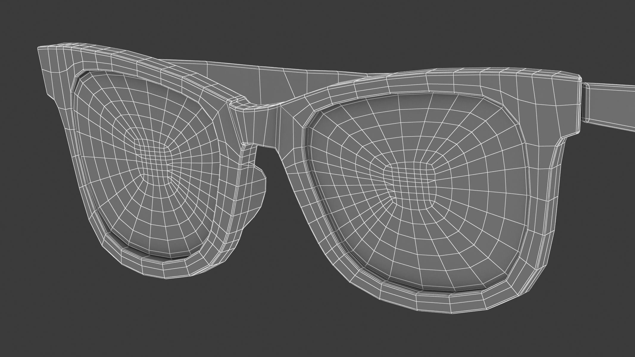 Original wayfarer classic eyeglasses 3D model | CGTrader