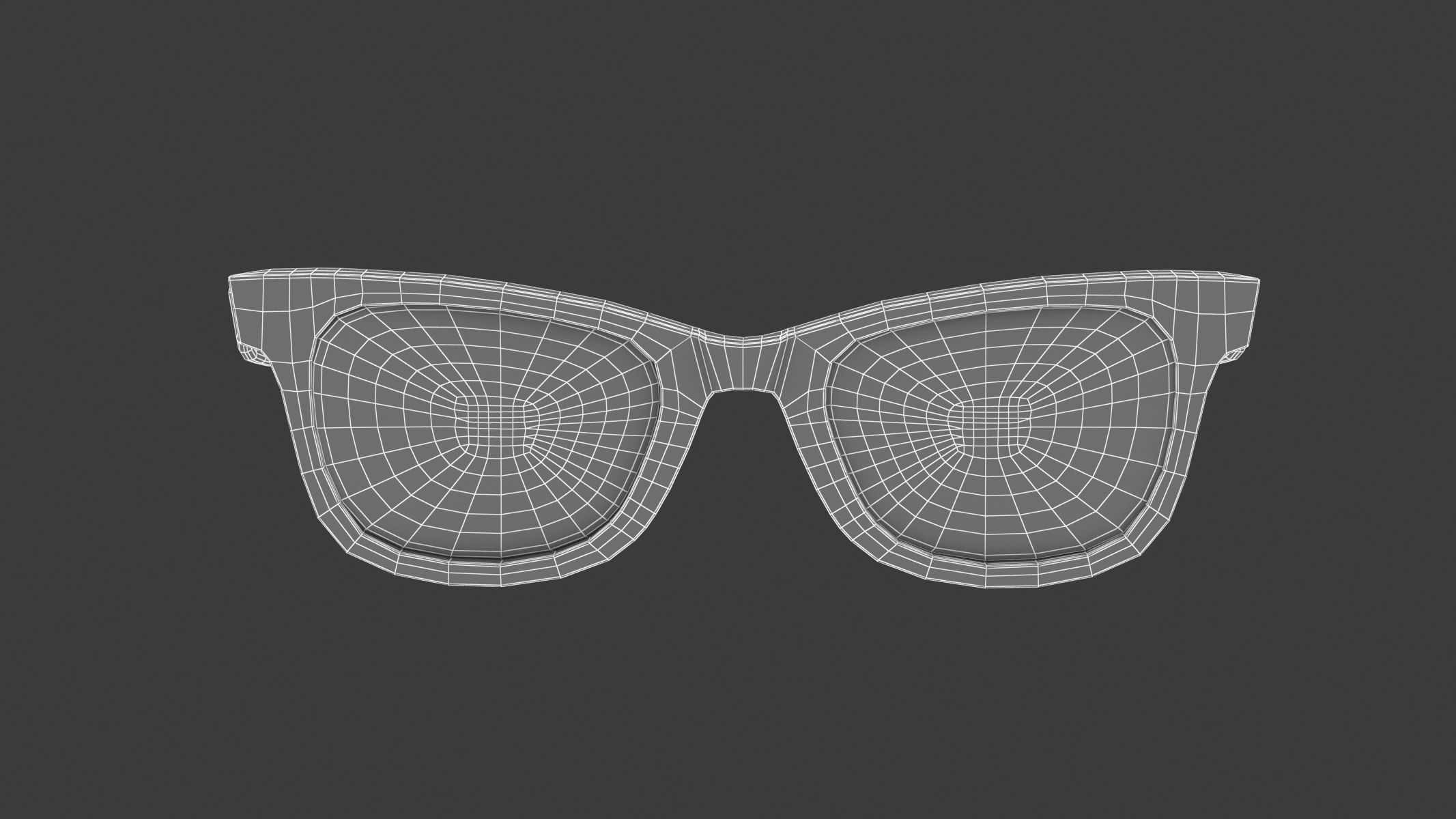 Original wayfarer classic eyeglasses 3D model | CGTrader