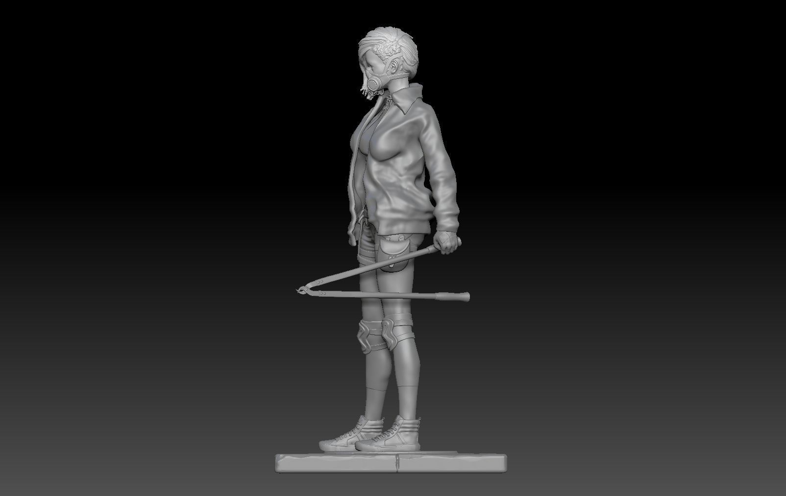 APOCALYPSE PUNK GRAFFITI 3D model 3D printable | CGTrader