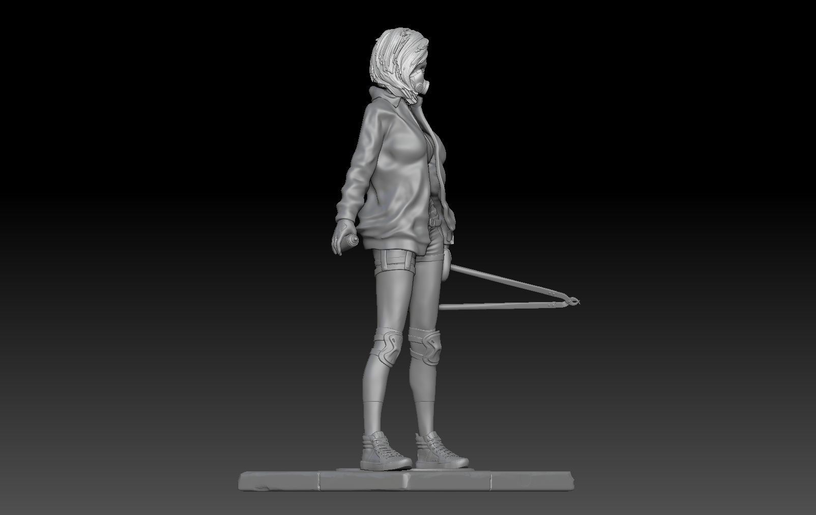 APOCALYPSE PUNK GRAFFITI 3D model 3D printable | CGTrader