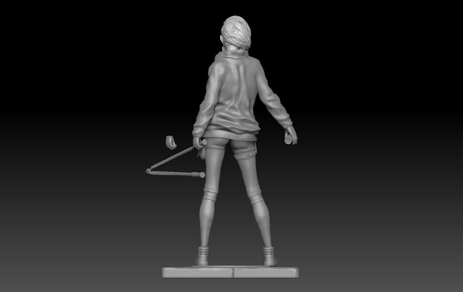 APOCALYPSE PUNK GRAFFITI 3D model 3D printable | CGTrader
