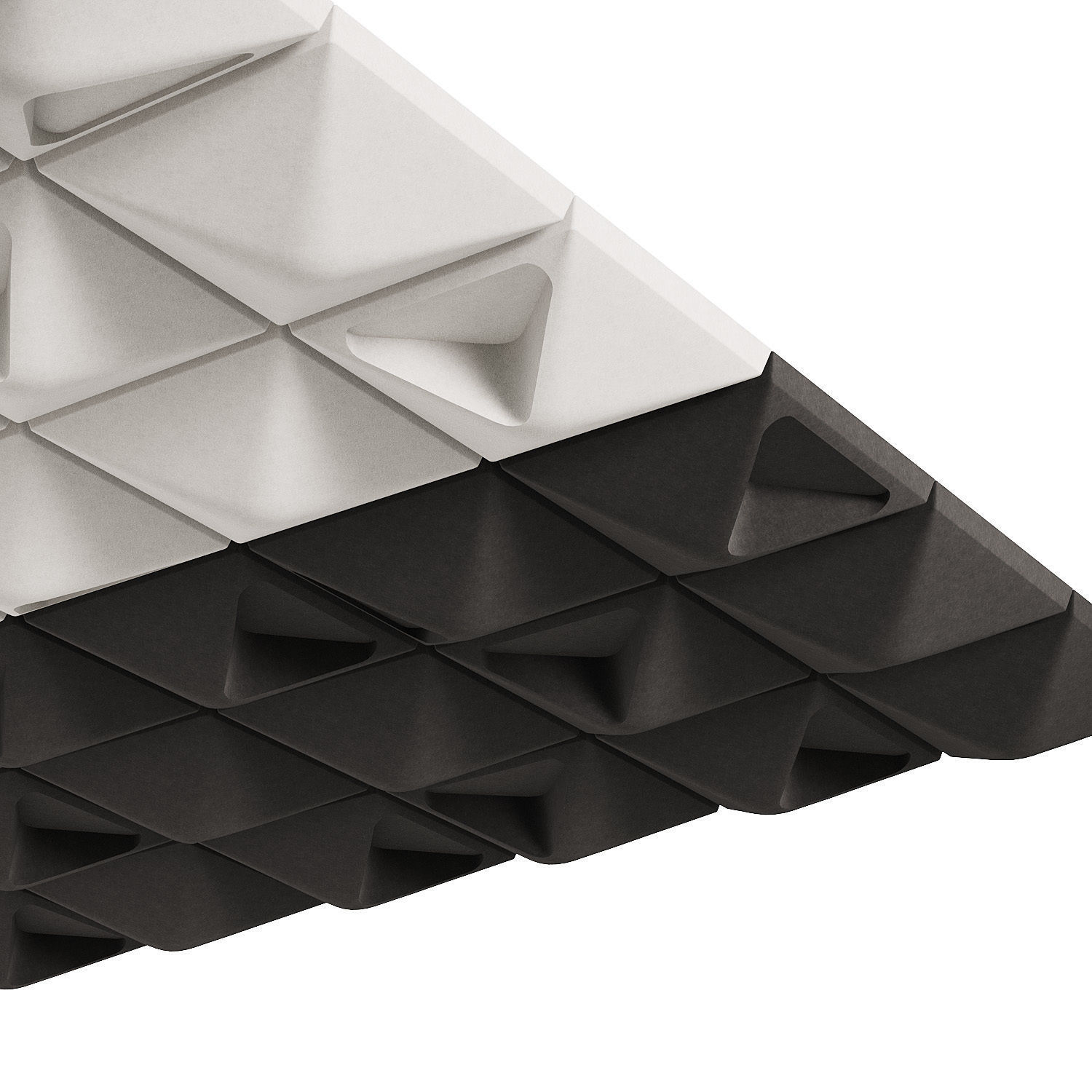 Pyramid Acoustic Ceiling Tile 3D model | CGTrader