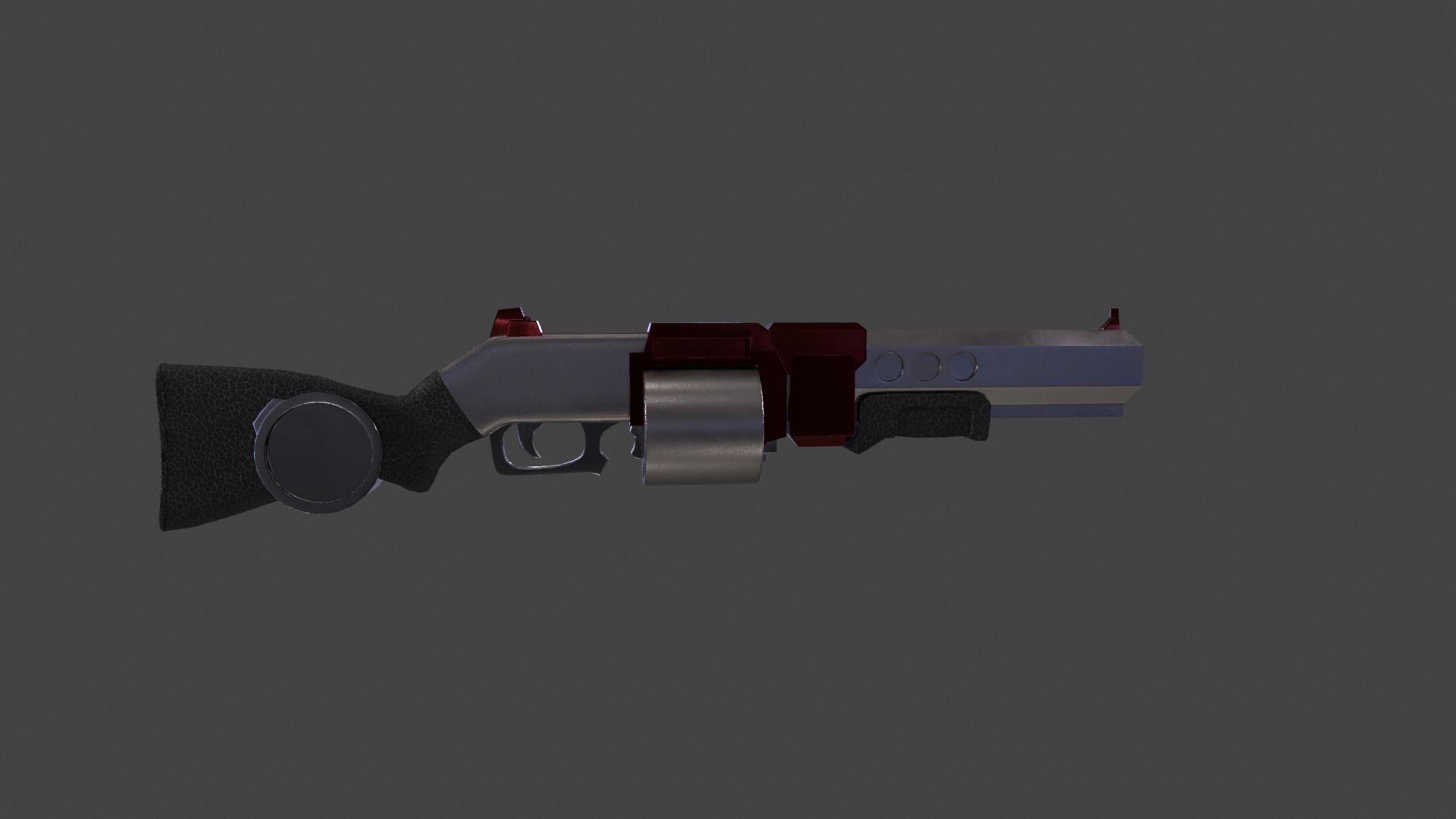 3D model Low-Poly Rifle-Shotgun gun VR / AR / low-poly | CGTrader