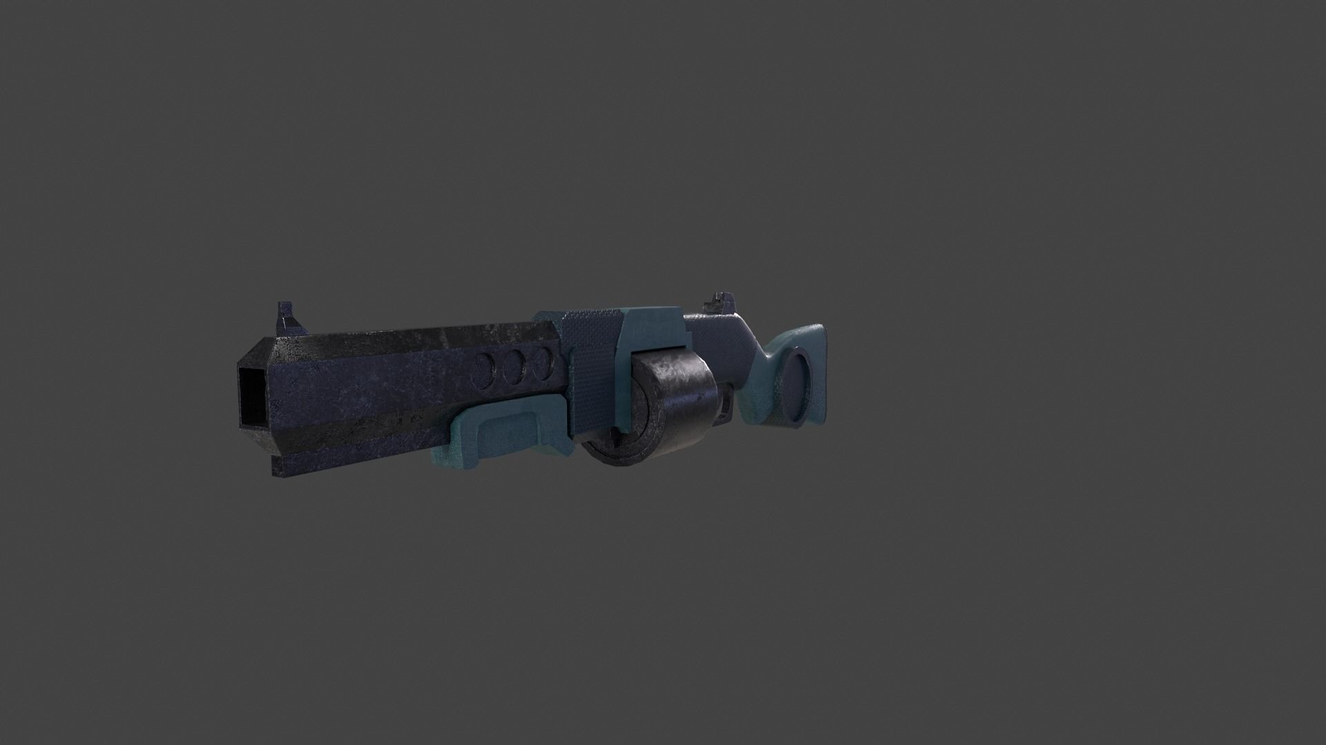 3D model Low-Poly Rifle-Shotgun gun VR / AR / low-poly | CGTrader