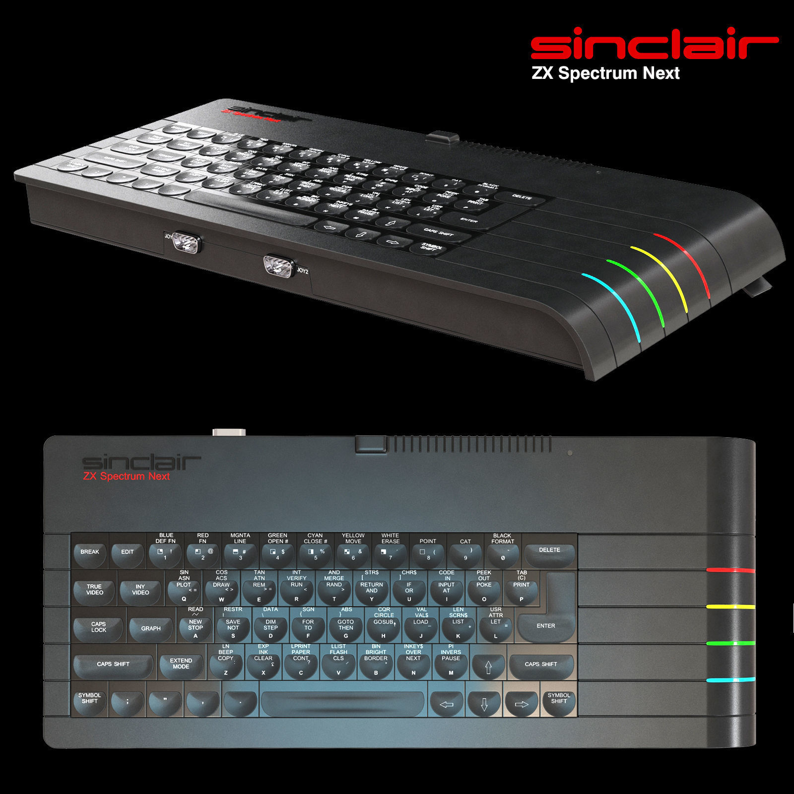 ZX Spectrum Next Sinclair 3D model | CGTrader