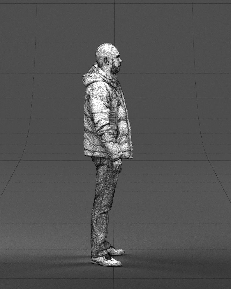 Cool jacket man 0399 3D Print Ready 3D model 3D printable | CGTrader