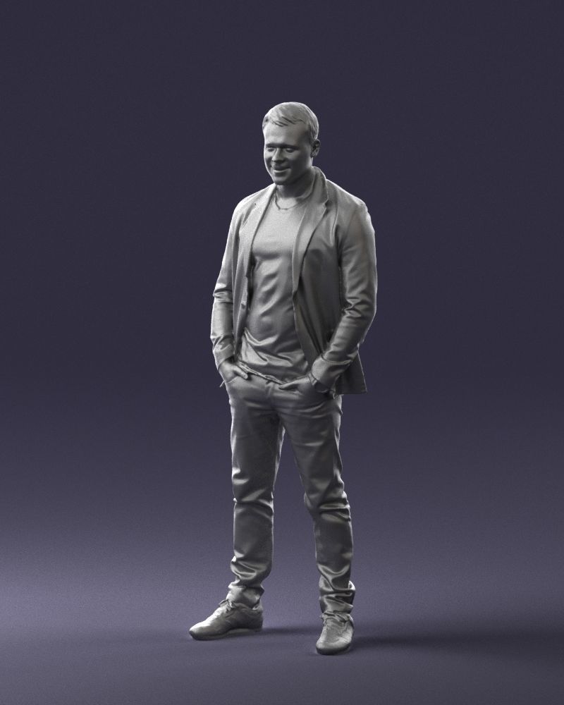 Emin in tracksuit 0472 3D model | CGTrader