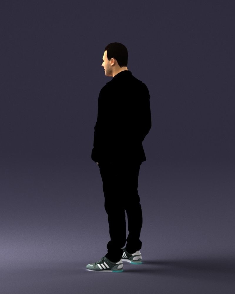 Emin in tracksuit 0472 3D model | CGTrader