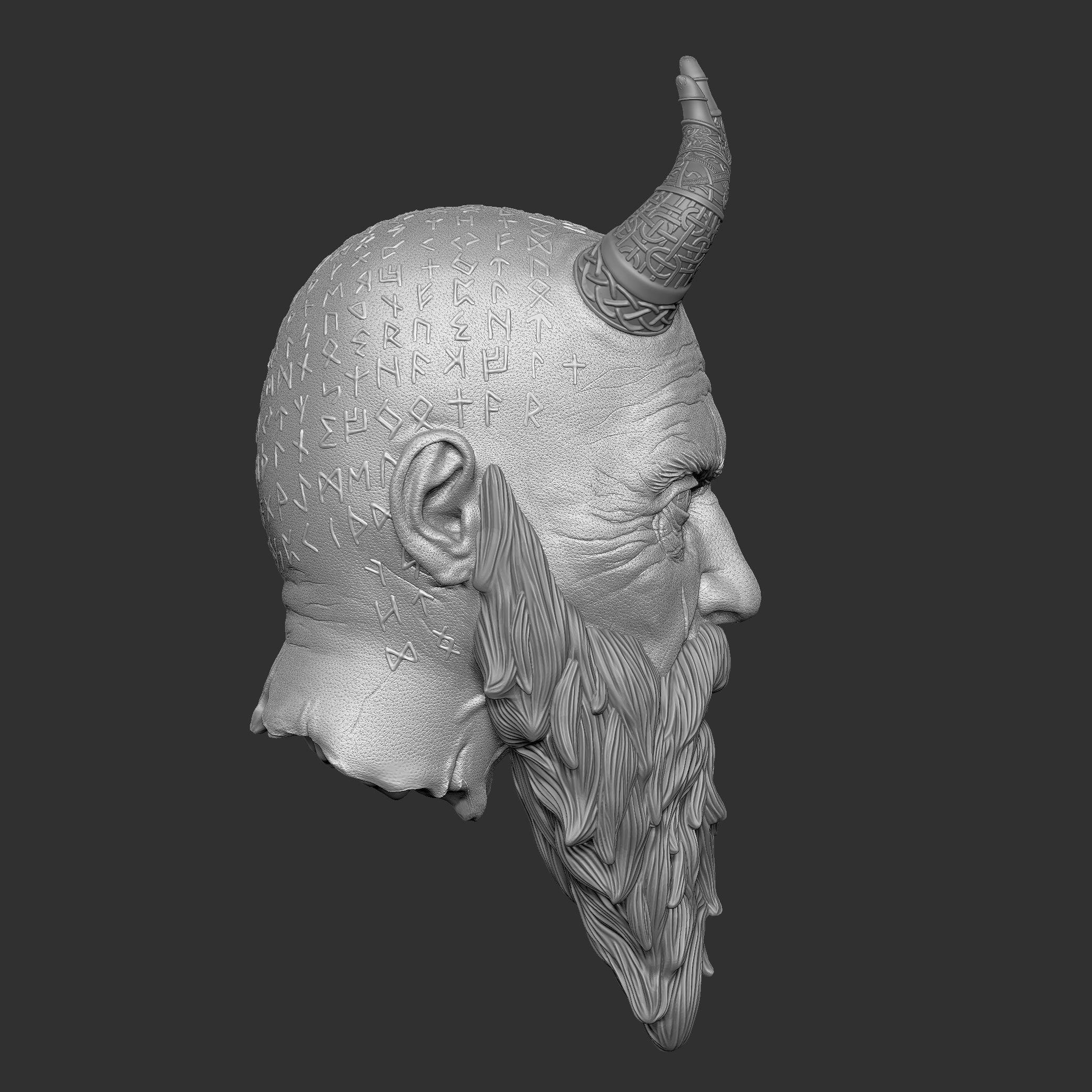 Mimir 3D model 3D printable | CGTrader
