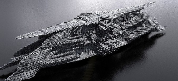 Dark Fusion Core City Alien Bridge 1 3D 3D model | CGTrader