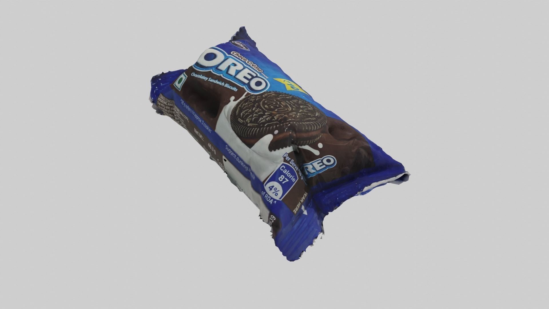 A packet of Oreo Cookies 3D model | CGTrader