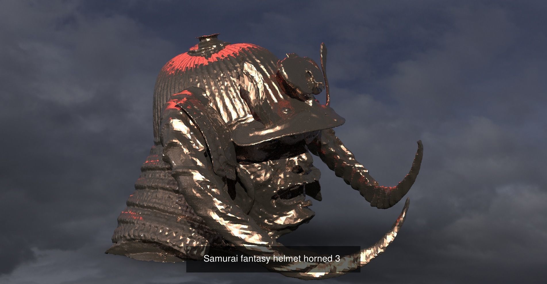Samurai Warrior statues 3D Model Collection | CGTrader