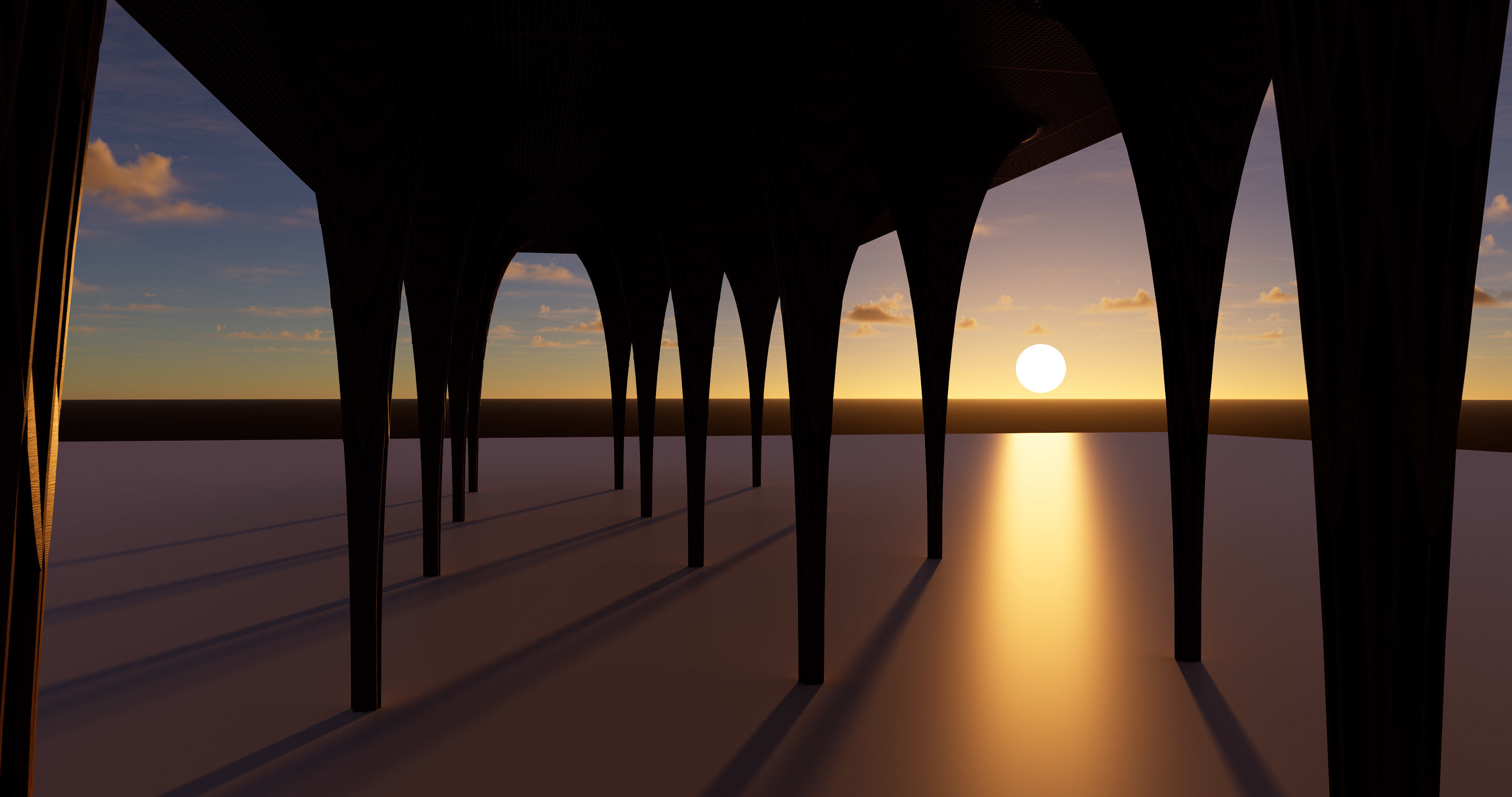 Parametric Columns 3d model 3D model | CGTrader