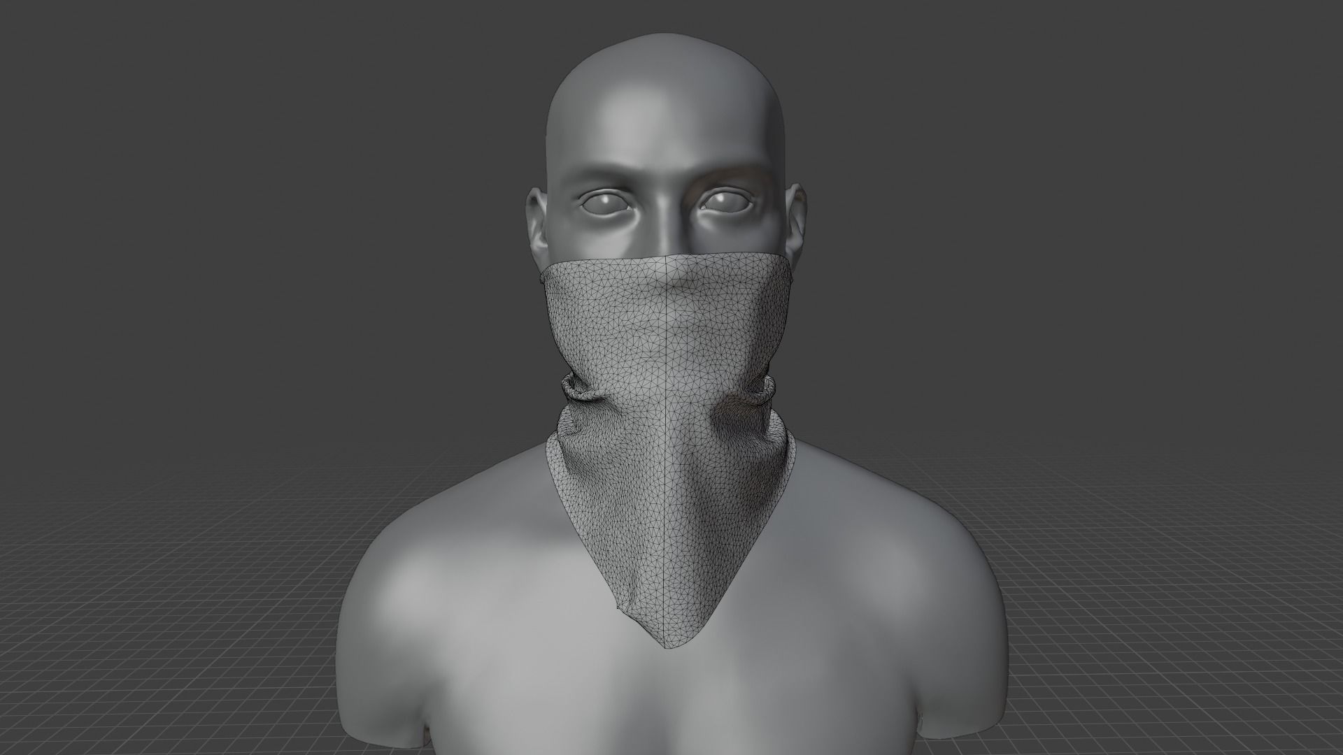3D model Mask Clo3d Marvelous VR / AR / low-poly | CGTrader
