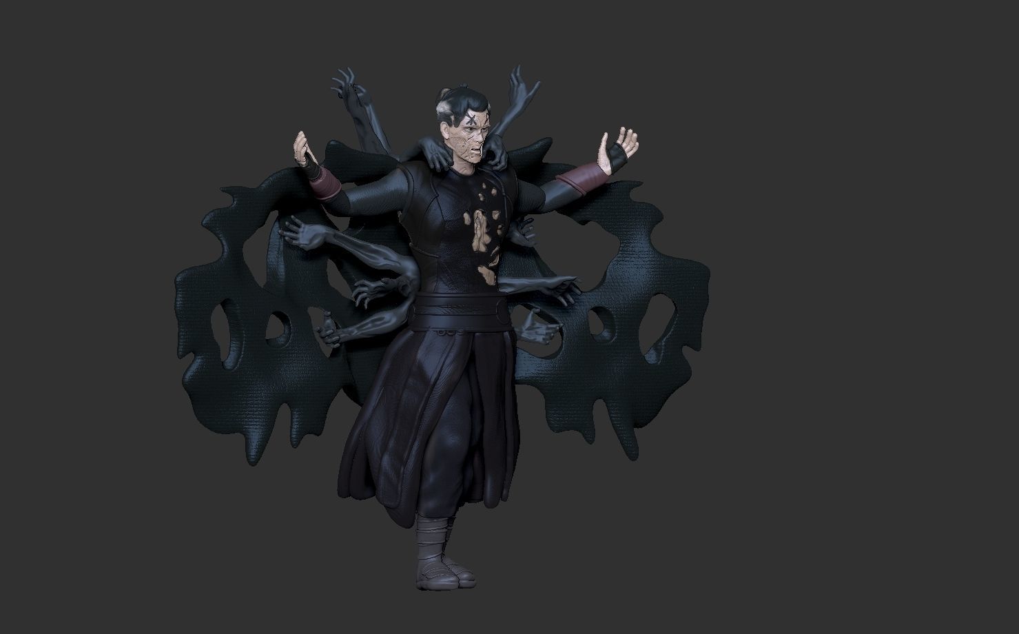 Dr Strange madness of multiverse 3D print model 3D model 3D printable ...