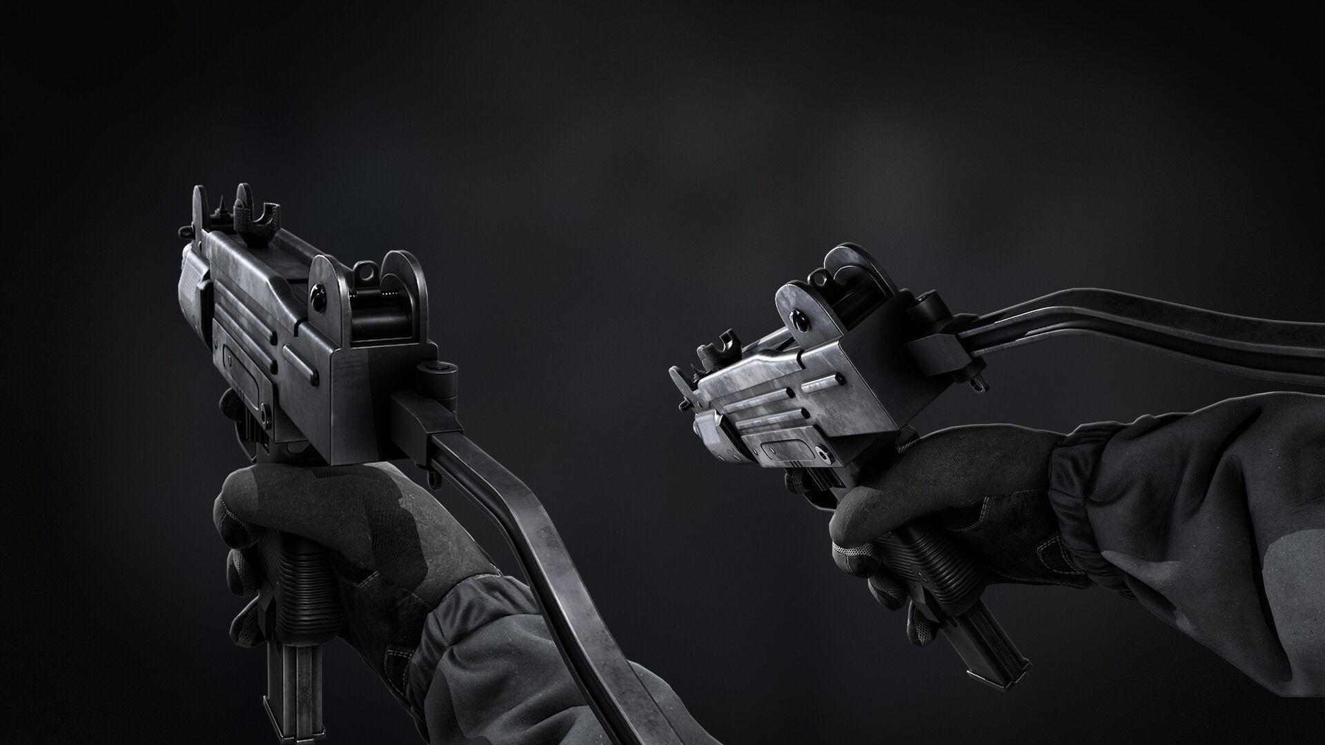 3D model AAA Micro Uzi Game Ready PBR VR / AR / low-poly | CGTrader