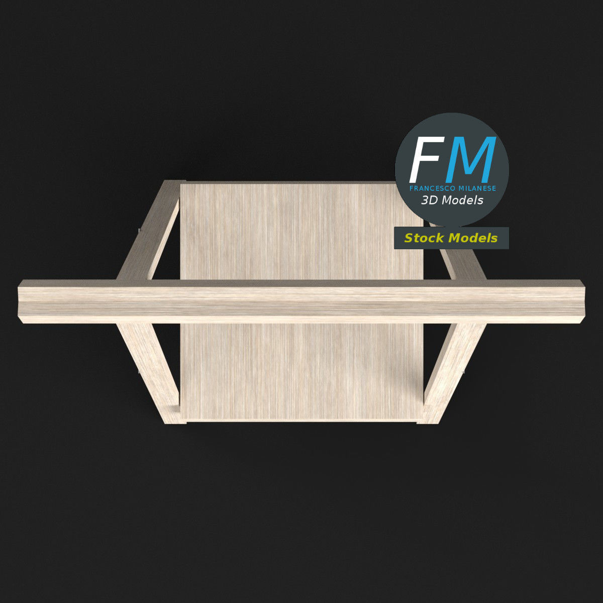 Trestle support 2 3D model | CGTrader