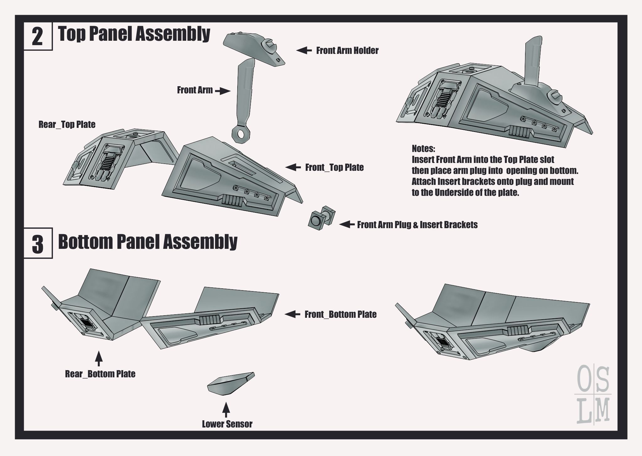TNG Exocomp - Studio Scale Prop 3D model 3D printable | CGTrader