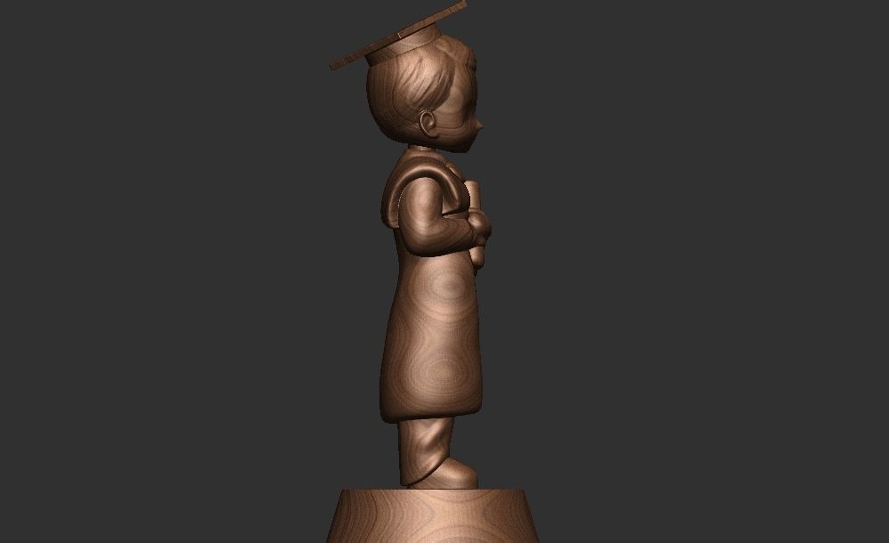 Male Chibi 3D model 3D printable | CGTrader
