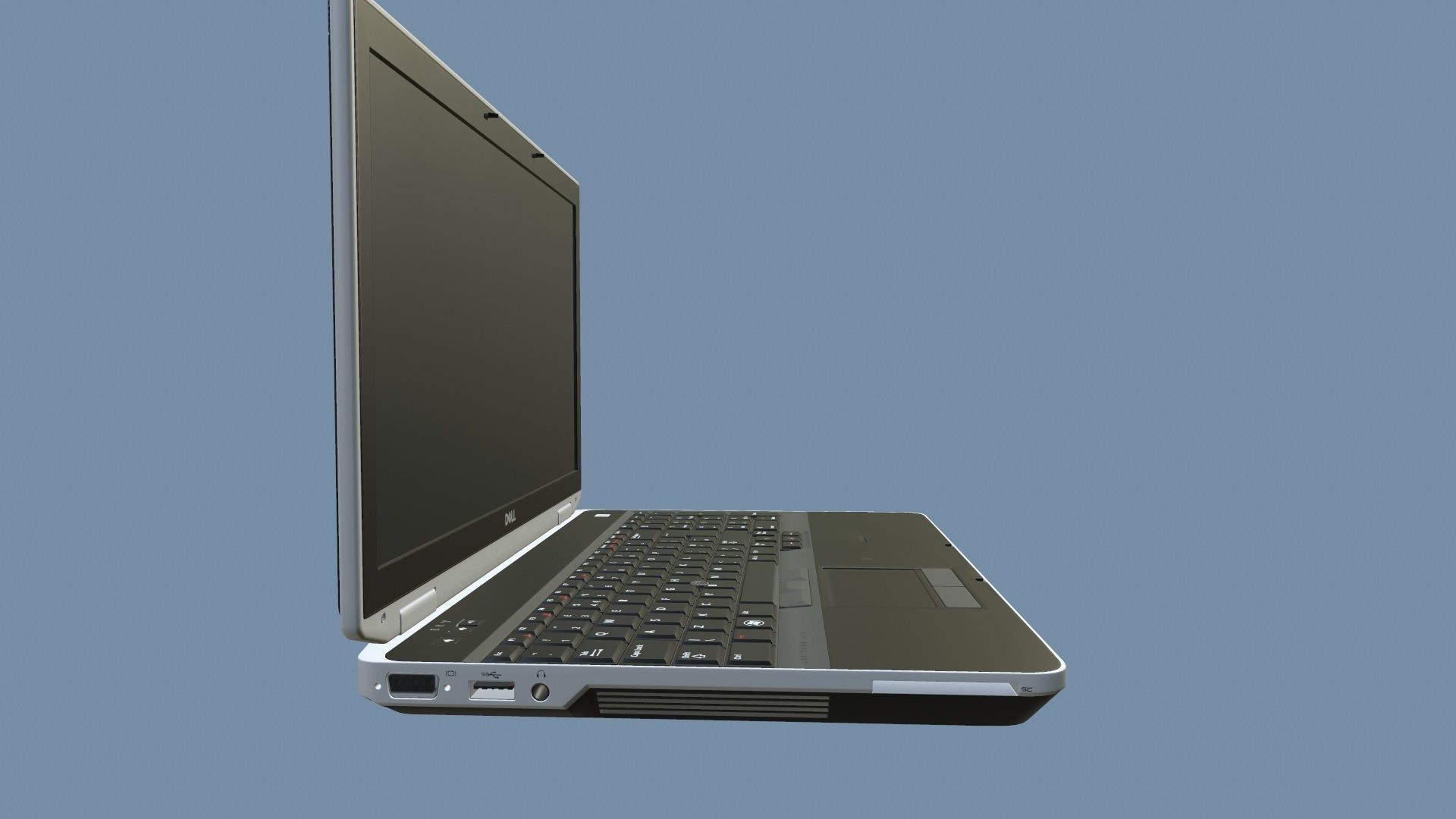 Dell Laptop 3D model | CGTrader