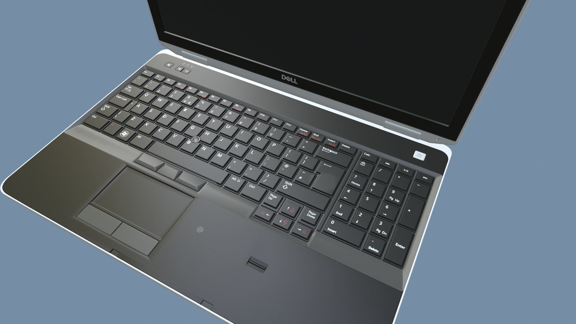 Dell Laptop 3D model | CGTrader