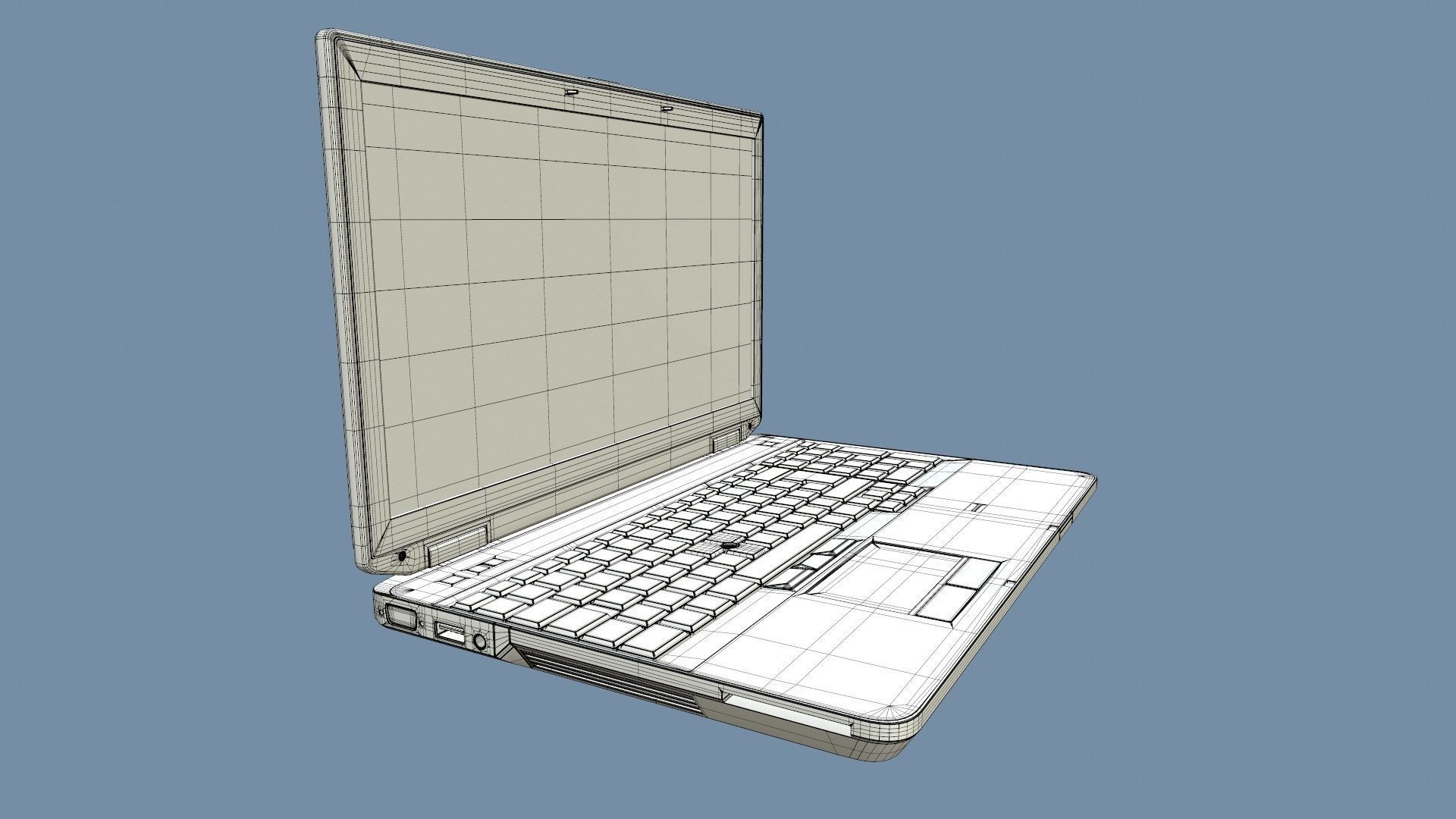 Dell Laptop 3D model | CGTrader
