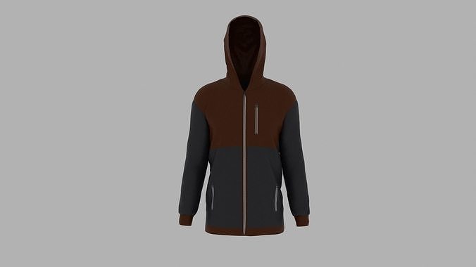 3D model Jacket hoodie VR / AR / low-poly | CGTrader