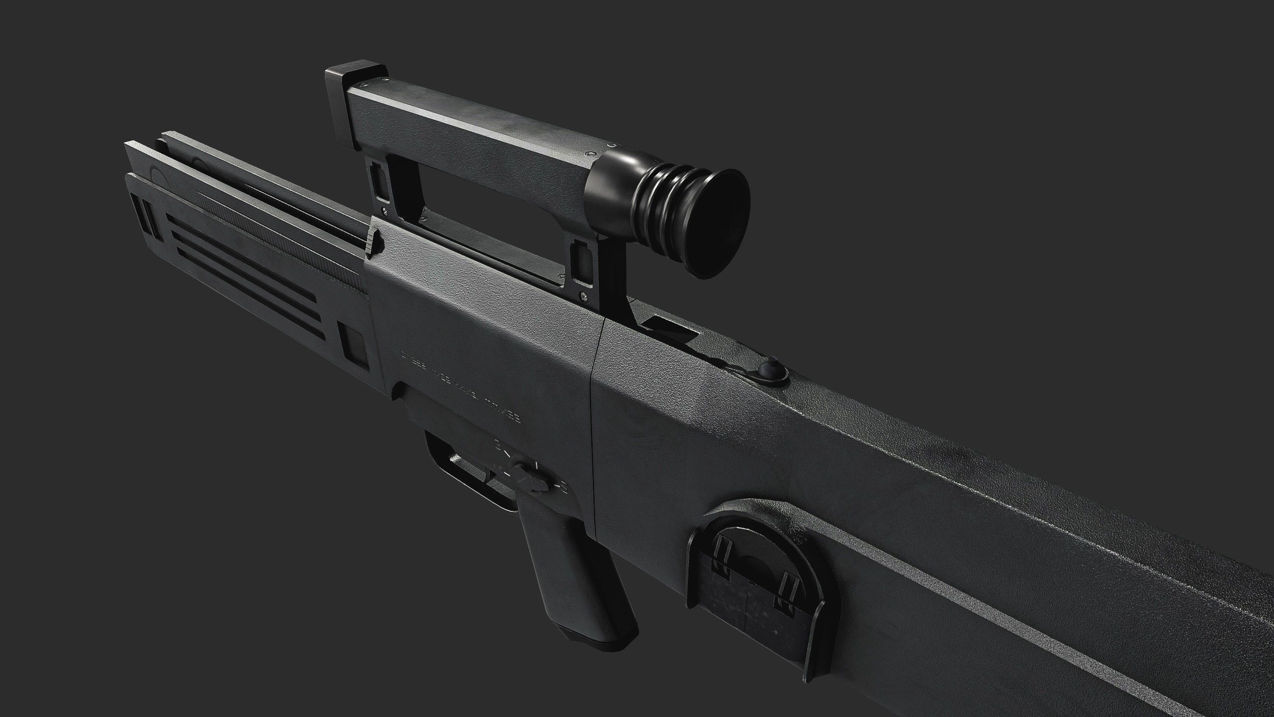 3D model G11 Assault Rifle VR / AR / low-poly | CGTrader