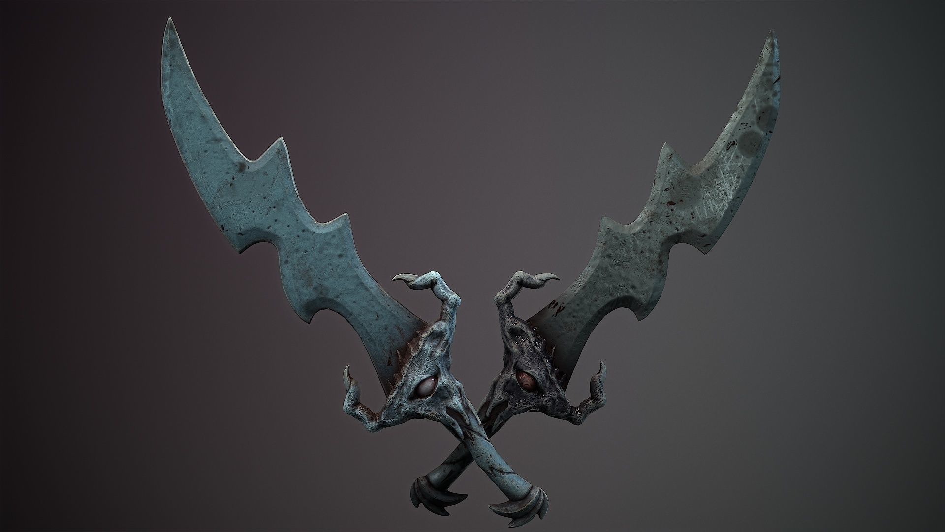 3D model organic weapons VR / AR / low-poly | CGTrader