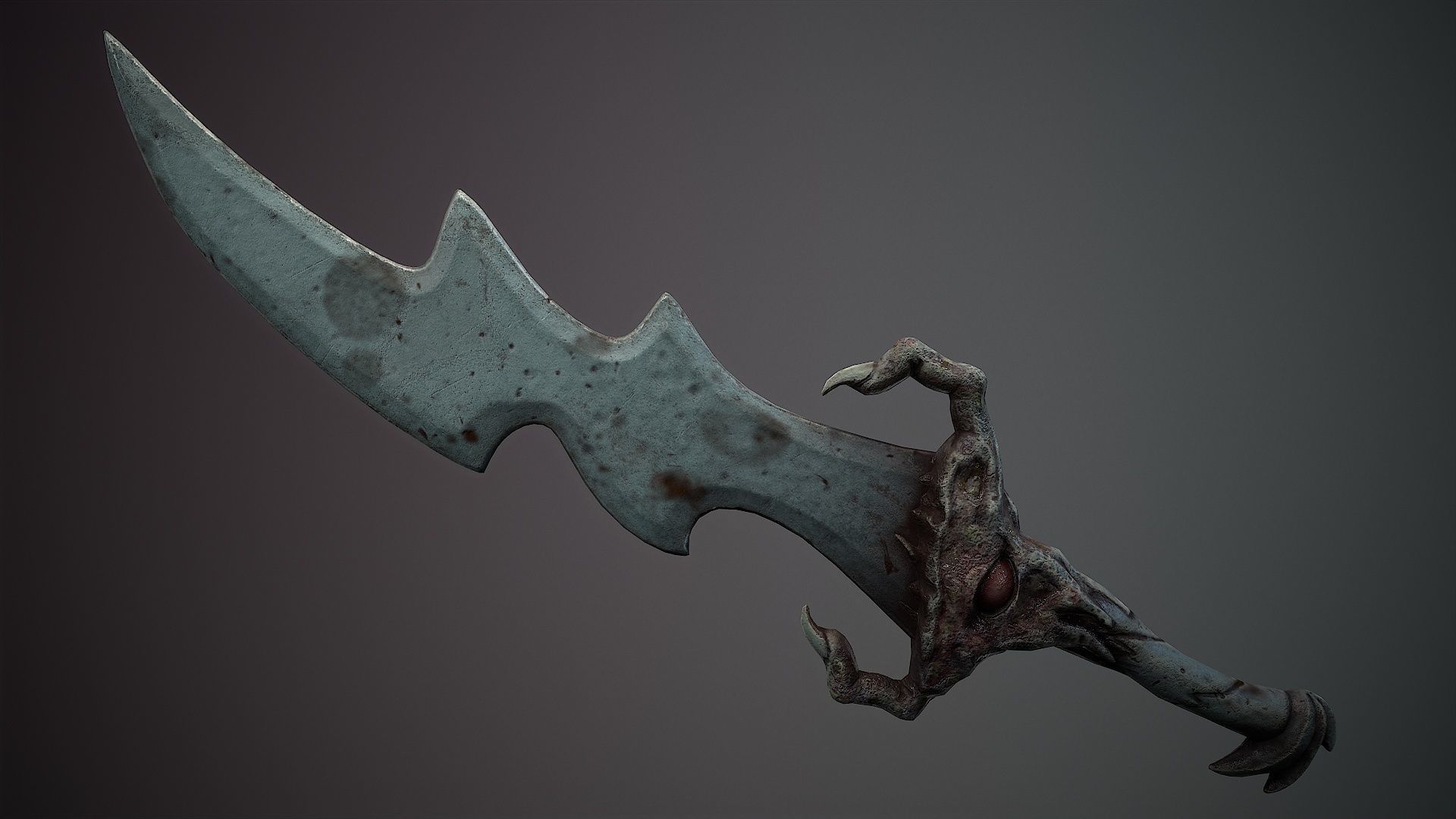 3D model organic weapons VR / AR / low-poly | CGTrader