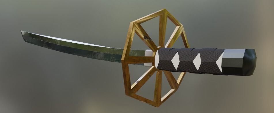Katana VRChat free VR / AR / low-poly 3D model | CGTrader