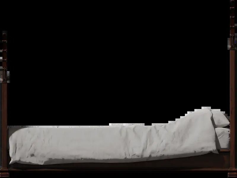 Gothic bed free VR / AR / low-poly 3D model | CGTrader