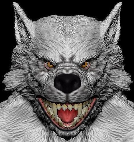 Werewolf 3D model 3D printable | CGTrader