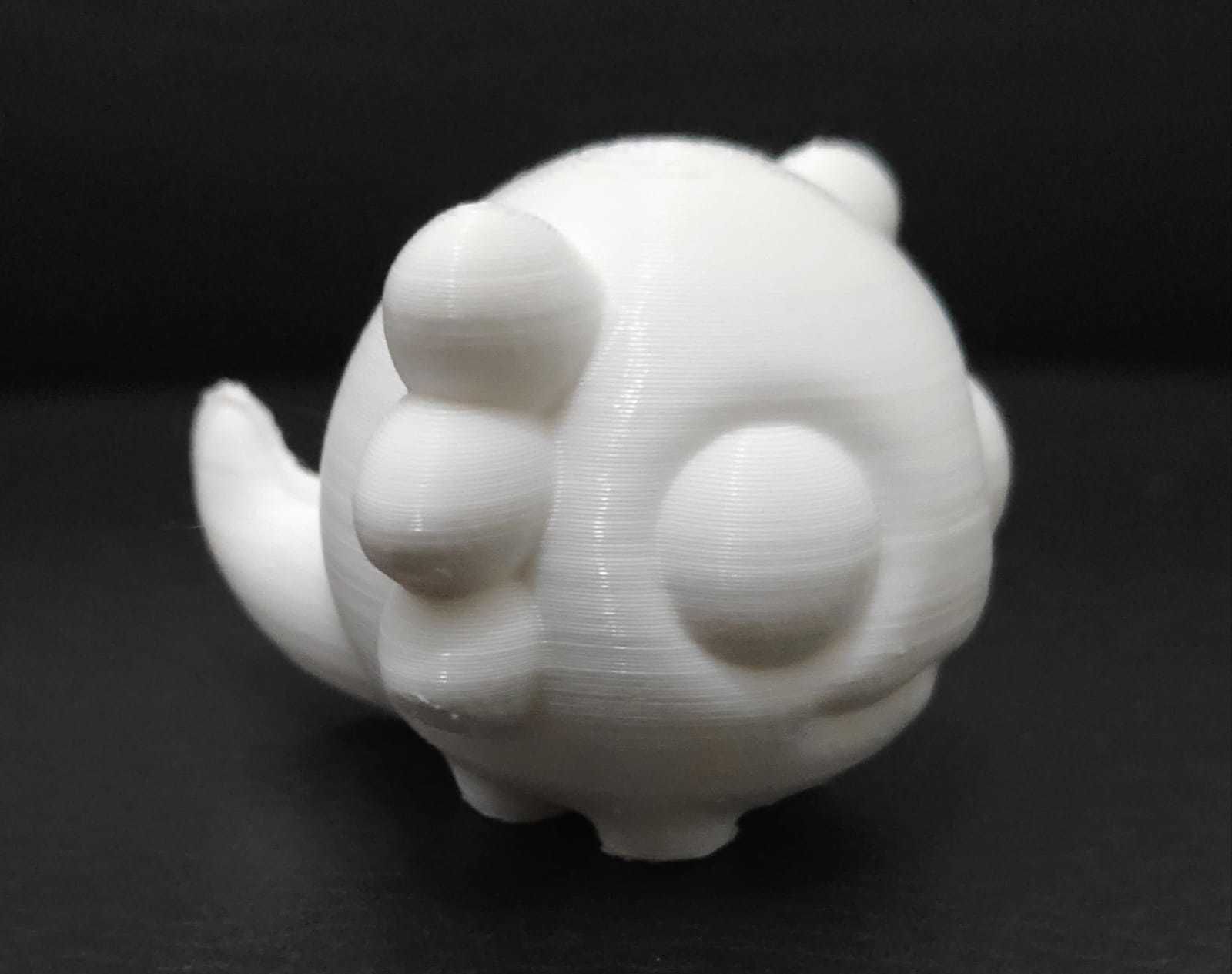 Little Axolotl 3D model 3D printable | CGTrader