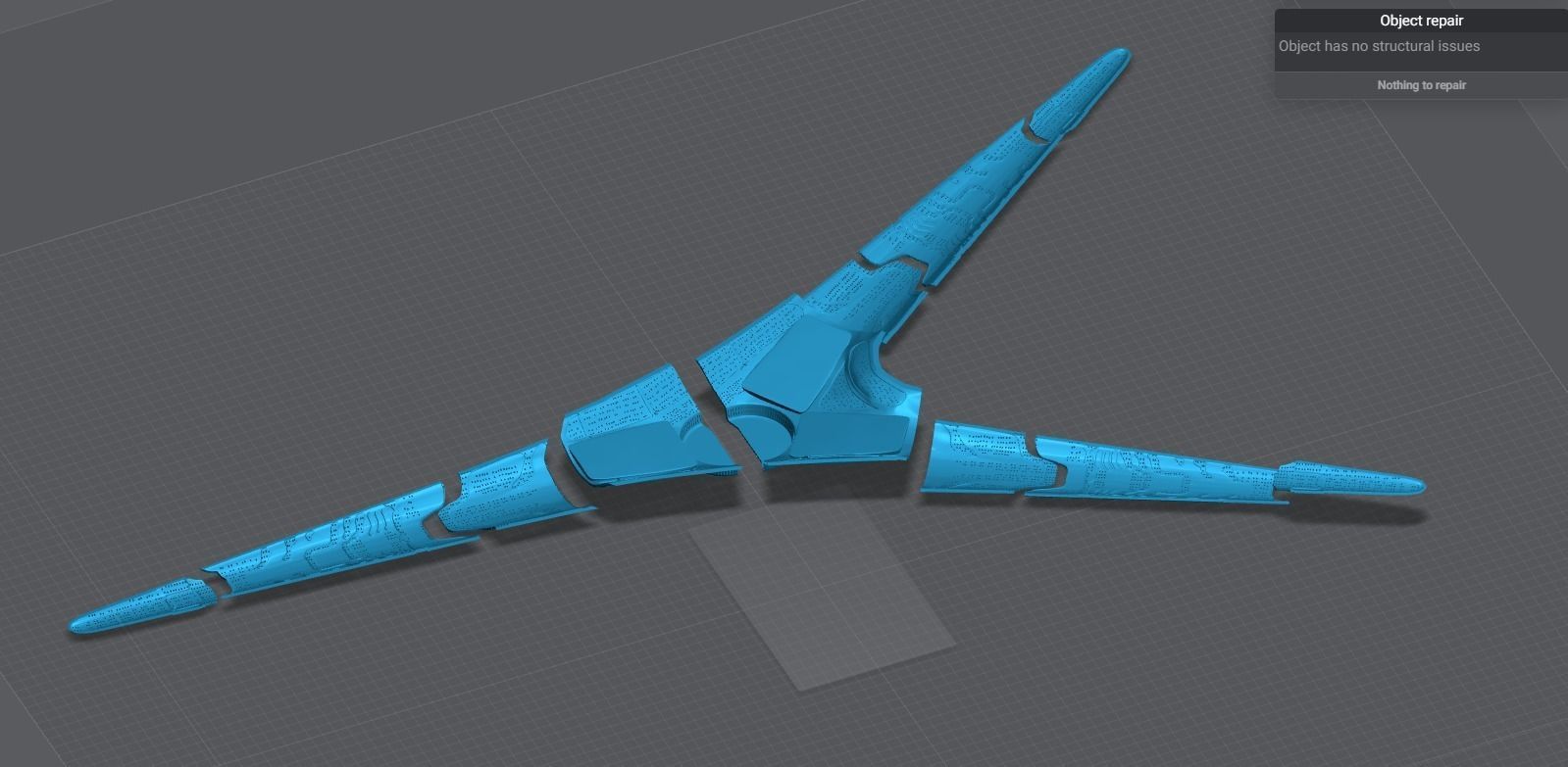Cylon Base Star new scale model 3D model 3D printable | CGTrader
