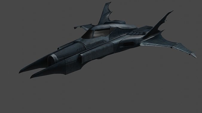 Batman Arkham Asylum - Batwing 3D model | CGTrader