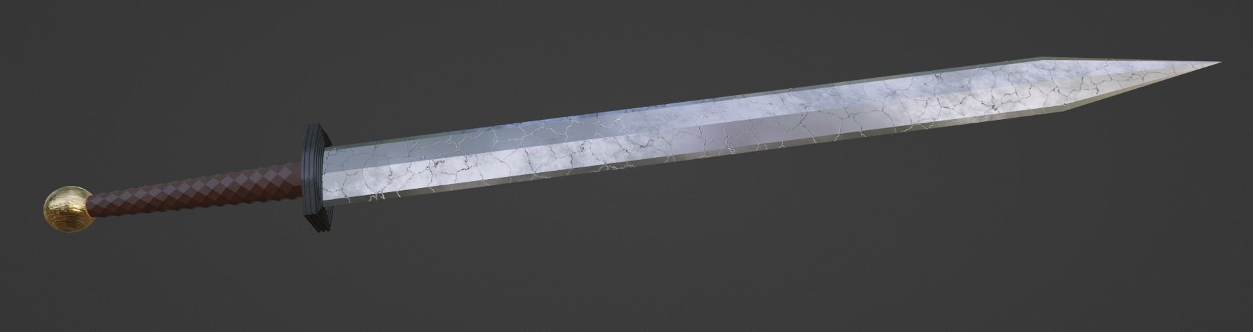 3D model Thunder Sword VR / AR / low-poly | CGTrader