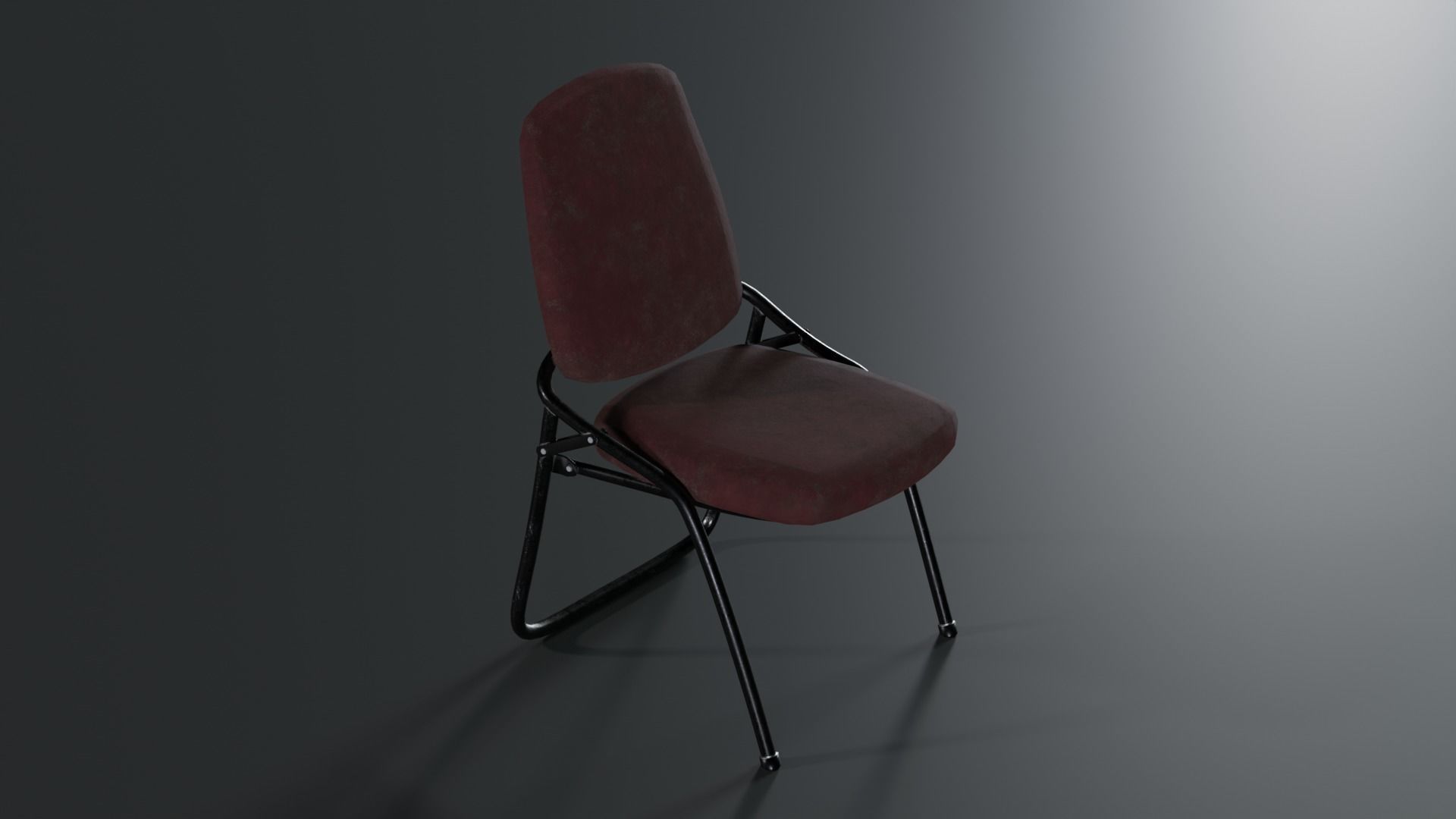 OLD DUSTY CHAIR free 3D model | CGTrader