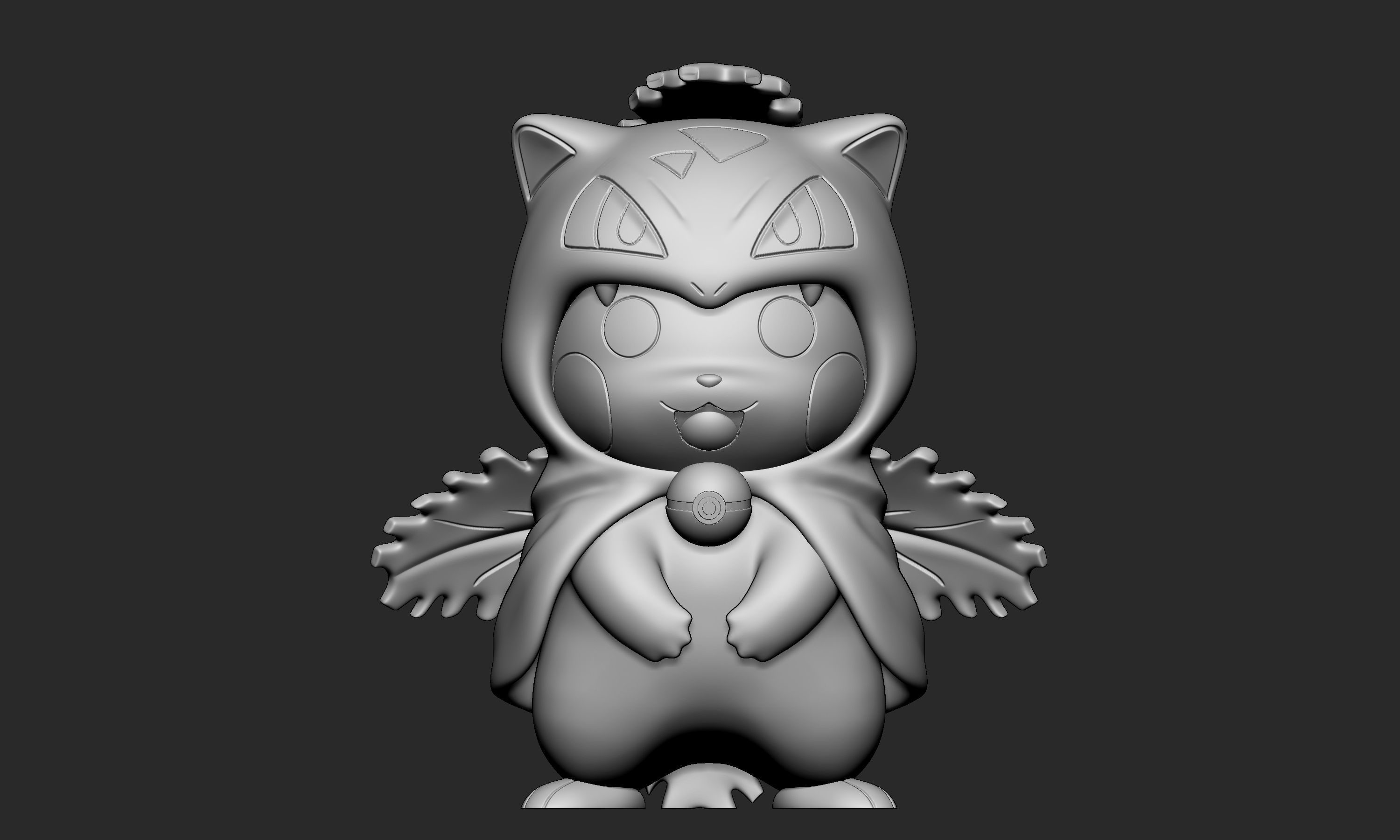 Pokemon - Pikachu Ivysaur Cosplay free 3D model 3D printable | CGTrader