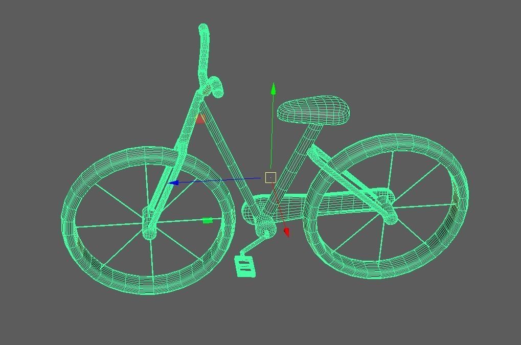 3D model bicycle VR / AR / low-poly | CGTrader