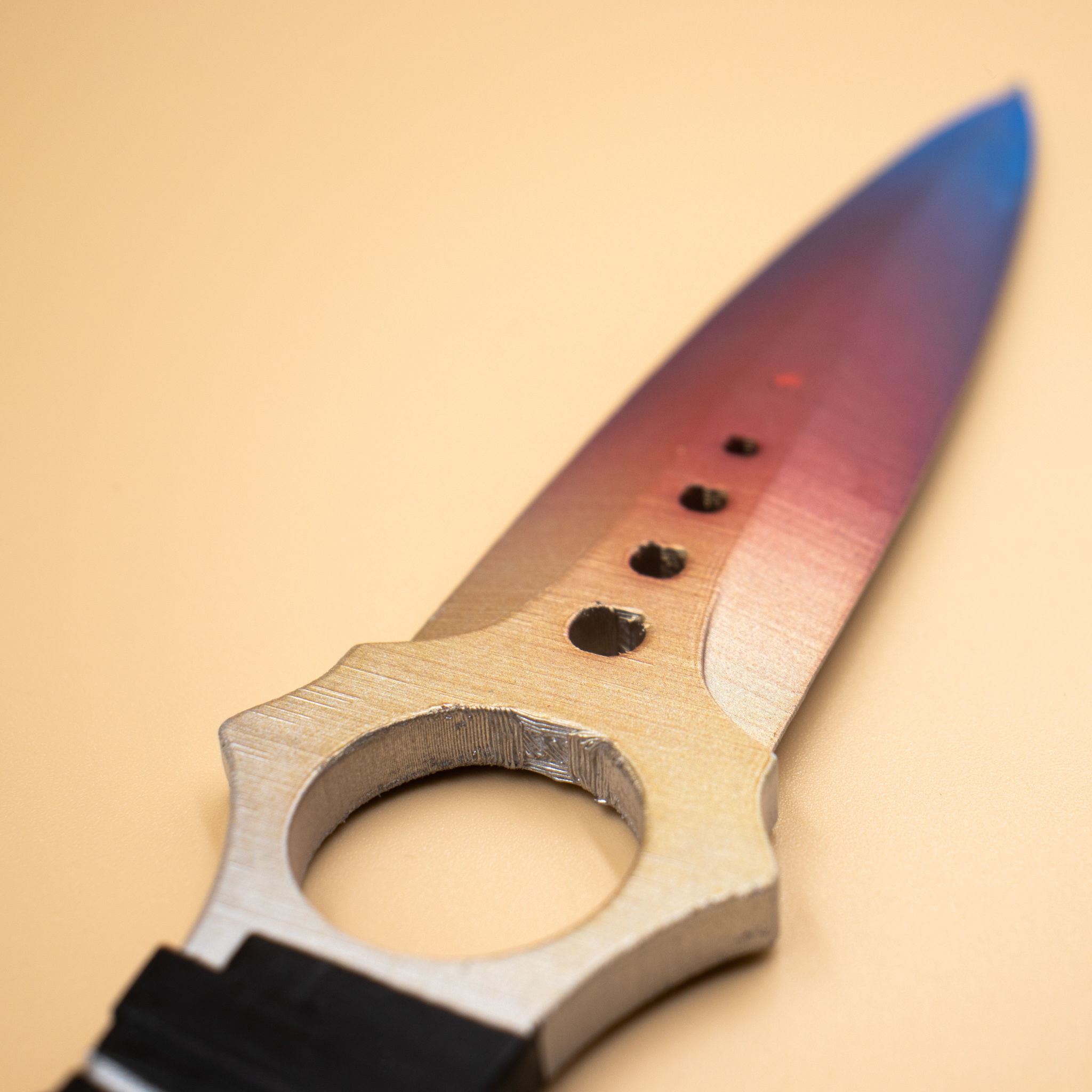 Skeleton Knife CS GO Knife Counter-Strike Global Offensive 3D model 3D ...