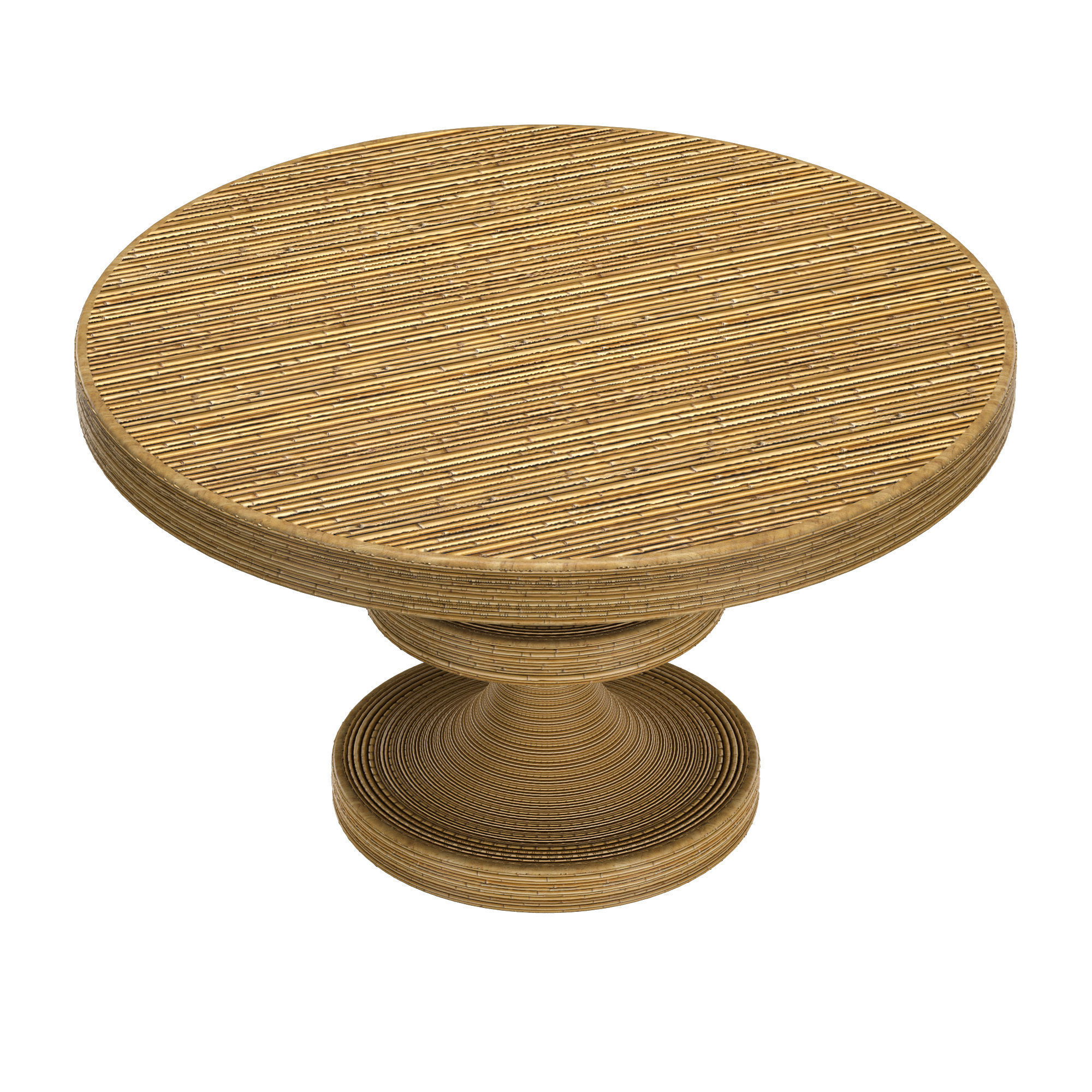 RATTAN BISHOP TABLE 3D model | CGTrader