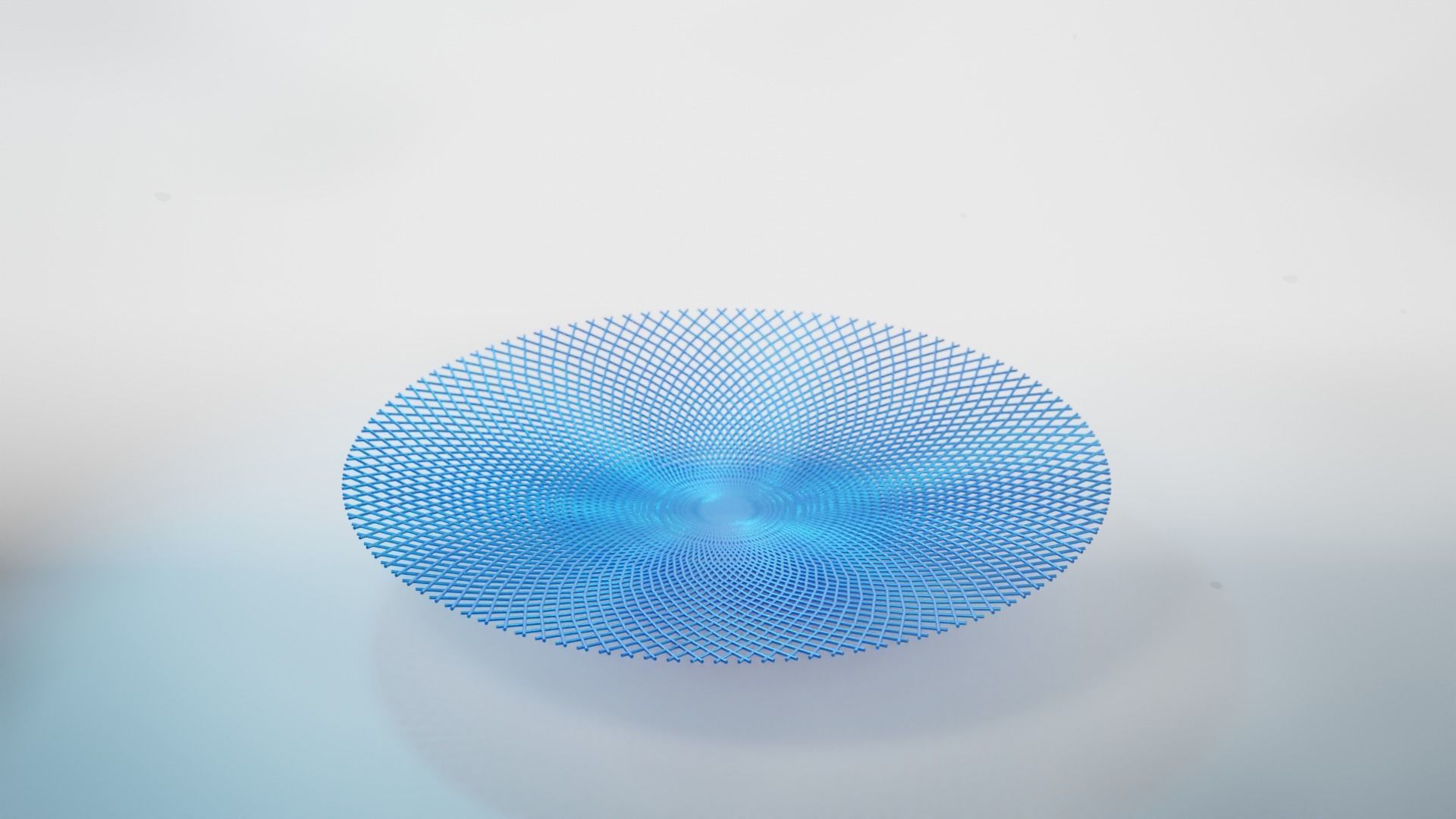 Futuristic Woven Plate 3D model | CGTrader