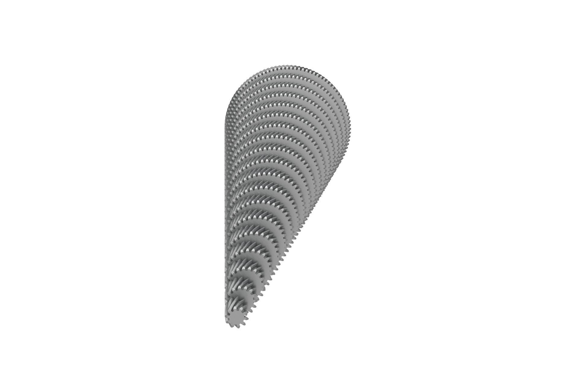 Helical Gear Set 3D model 3D printable | CGTrader