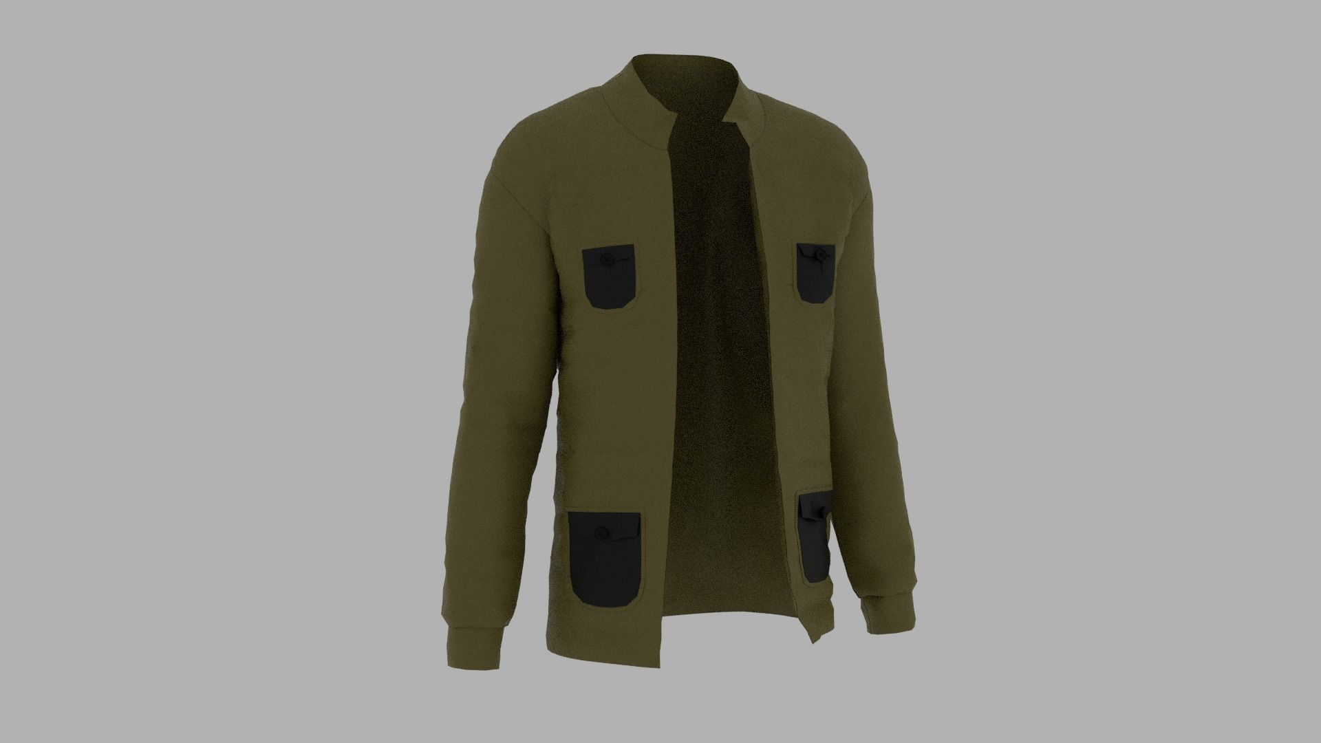 3D model Jacket person for sims VR / AR / low-poly | CGTrader