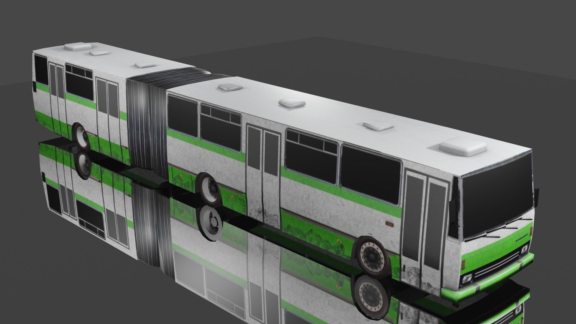 3D model Karosa B741 bus VR / AR / low-poly | CGTrader
